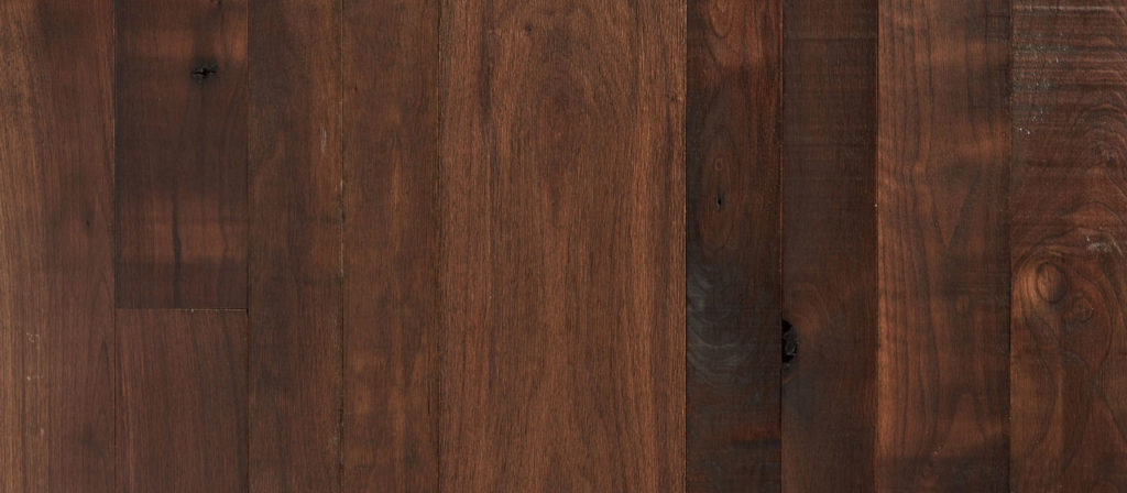 Dark Chocolate American Walnut Paneling Original Rustic