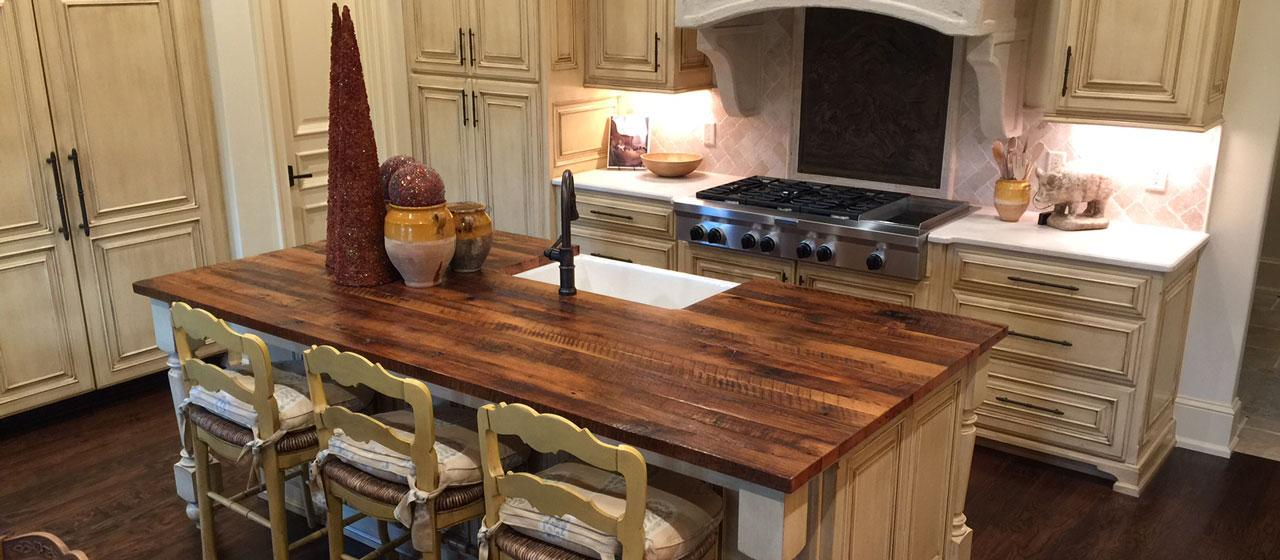 Rustic Kitchen Counters
