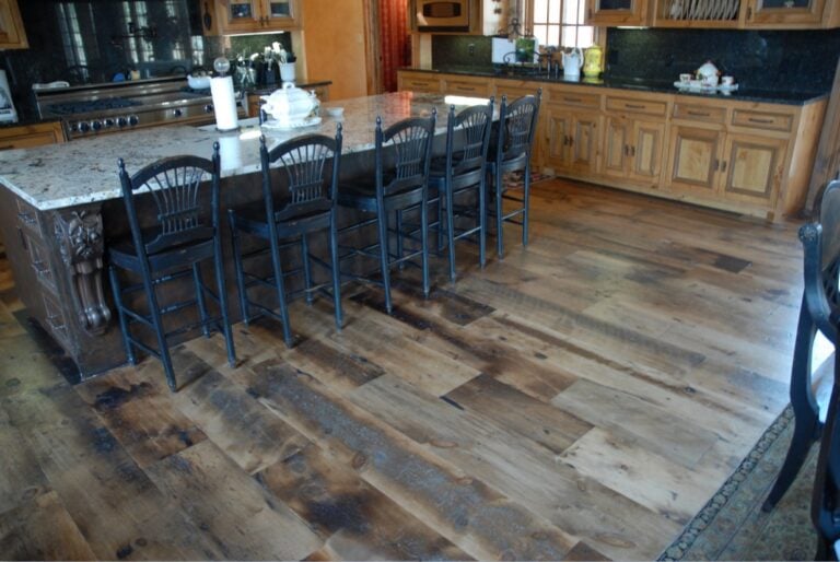 Reclaimed Wood Flooring | Wide Plank Wood Flooring | Elmwood Reclaimed ...