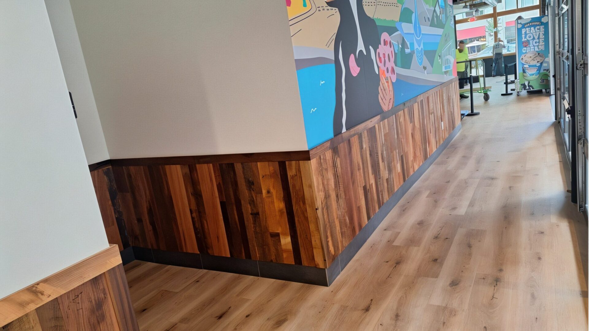 Ben & Jerry's - Elmwood Reclaimed Timber